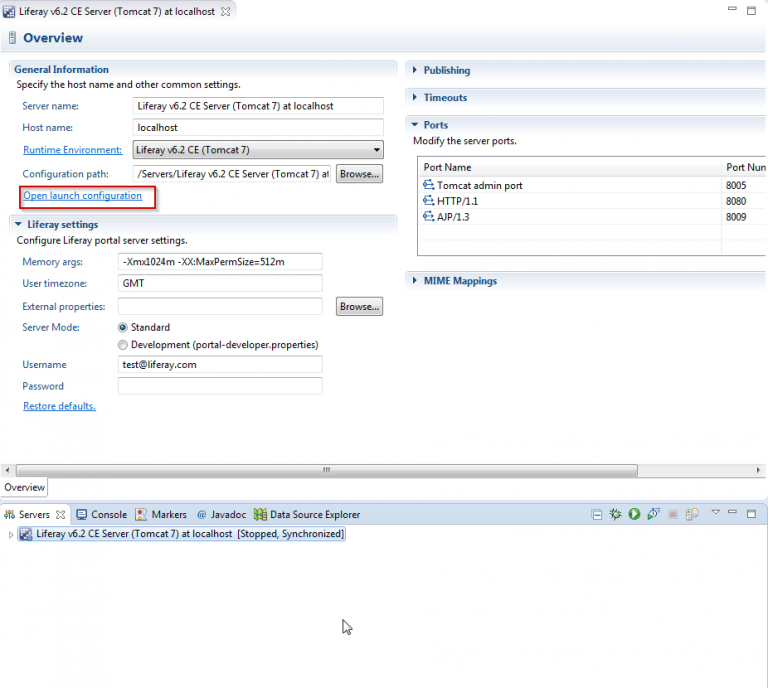Liferay Database Configuration Step By Step Tutorial
