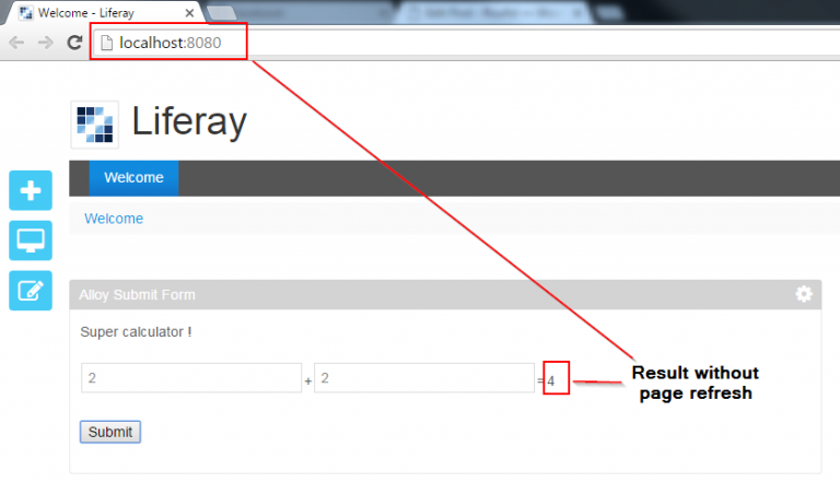 Getting The Result With Ajax Call Without Page Refresh Roufid